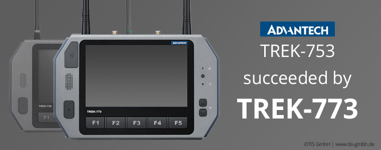 Advantech DLoG TREK-753 forklift terminal discontinued